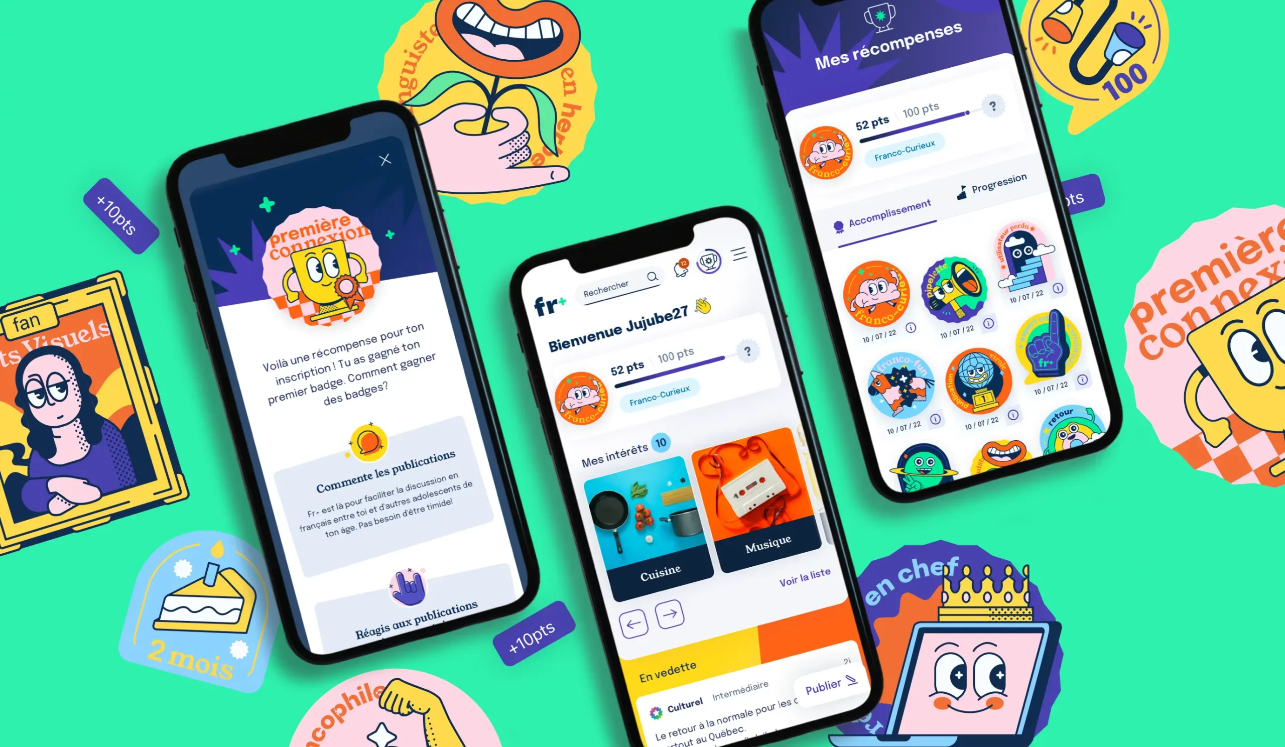 FR + An online space to experience French - Libéo - Agence Web